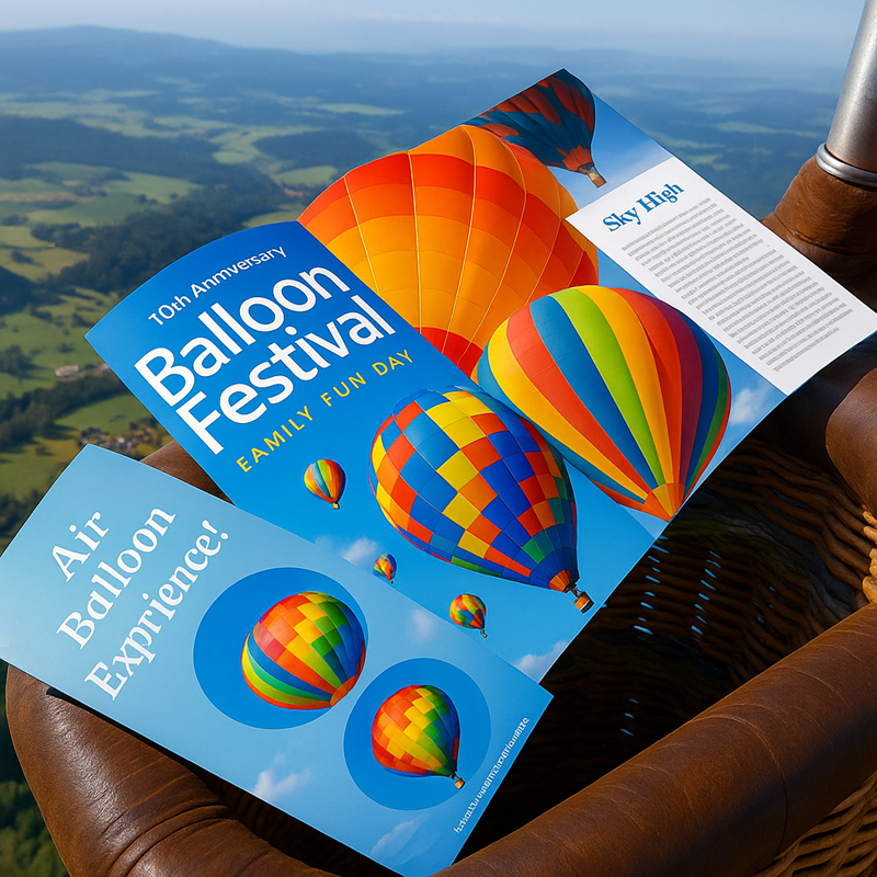 Full color brochures 8.5 x 11